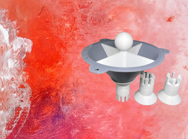 Materiel de Pouring et accessoires pour la pratique du fluide art ...